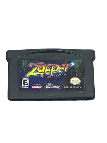 Zapper: One Wicked Cricket (Game Boy Advance GBA, 2002) Cartridge Only ...