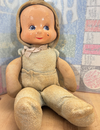 Vintage Trudy Composition Doll Multi 3 Faces, Happy, Sleepy, Weepy 14 ...