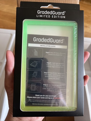 GradedGuard PSA Graded Card Case Guard Protector Python Green | eBay