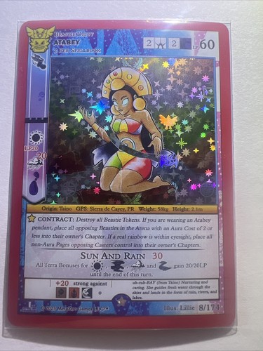HOLO - MetaZoo Atabey 8/174 Native: First Edition Gold | eBay