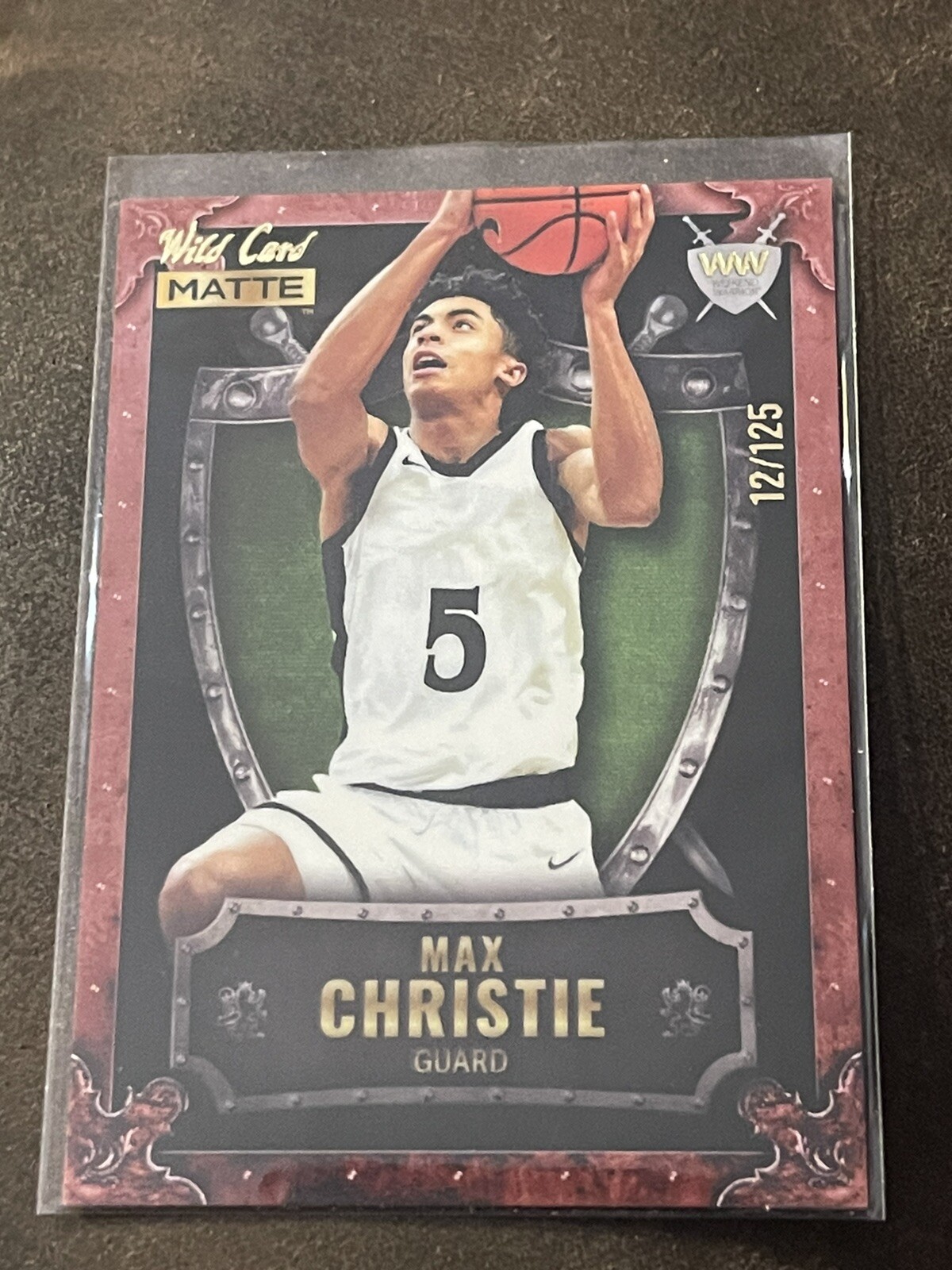 Max Christie 2022 Wild Card Matte #MXP-34 X Plode Black Green X /125 ...