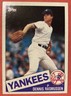 DENNIS RASMUSSEN NEW YORK YANKEES SIGNED AUTOGRAPHED 1985 TOPPS CARD ...