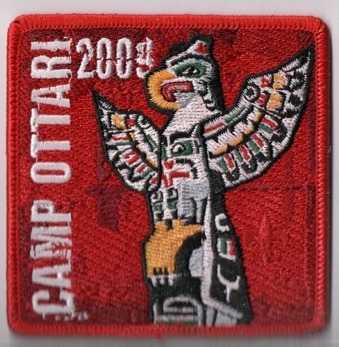 Boy Scout Patch, Camp Ottari 2009, Blue Ridge Scout Reservation ...