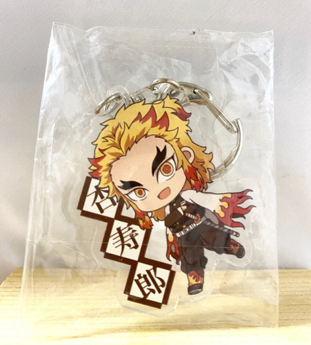 Kyojuro Rengoku Demon Slayer Kimetsu no Yaiba Acrylic Keychain Shonen ...