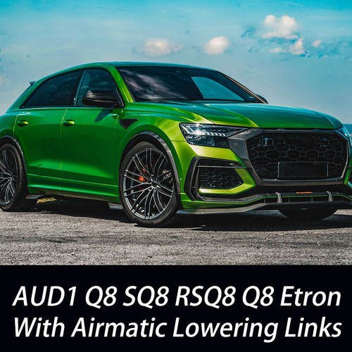 For Audi Q8 SQ8 RSQ8 Q8 E-tron Adjustable AIR Ride SUSPENSION LOWERING ...