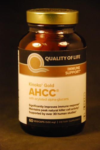 Quality of Life Kinoko Gold AHCC 60 Vegi Caps 500mg | eBay
