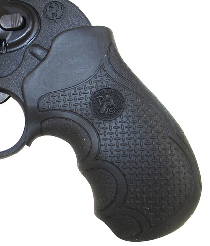 Pachmayr Ruger LCR Rubber Diamond ProOne-Piece Grip Reduce Recoil ...
