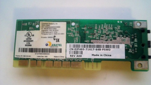 Dell Dimension 3000 PC Computer Modem Rd01-d850 CXSM502BRD01D850 ...