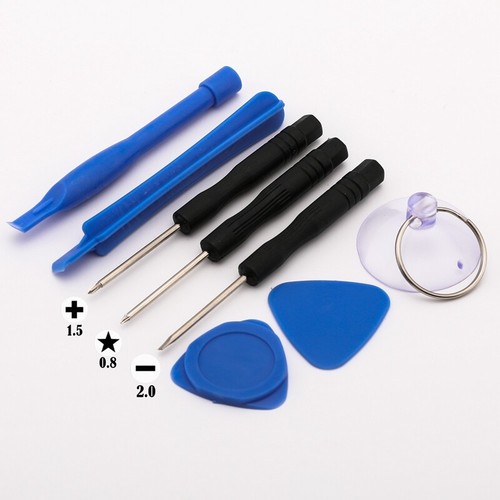 Mobile Phone Opening Tool Kit Screwdriver 8 in 1 for Repair iPhone iPad ...