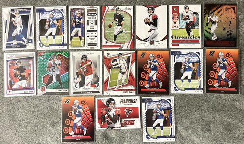 Matt Ryan Football Card Lot Inserts Falcons Colts (17) | eBay