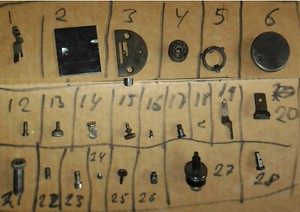 Singer 66 Sewing Machine Parts In Sewing Machine Parts & Attachments ...