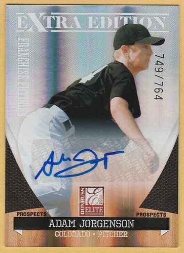 2011 Elite Extra Edition Franchise Futures Signatures 156 Adam ...