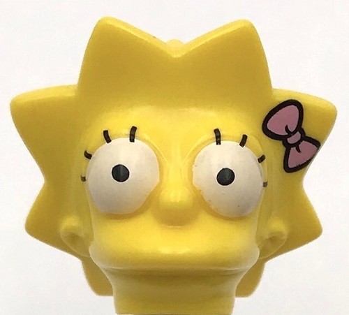 Lego New Yellow Minifigure Head Modified Simpsons Lisa Simpson Bright ...