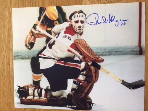 Montreal Canadiens Phil Myre signed 8x10 W/COA pose 6 | eBay