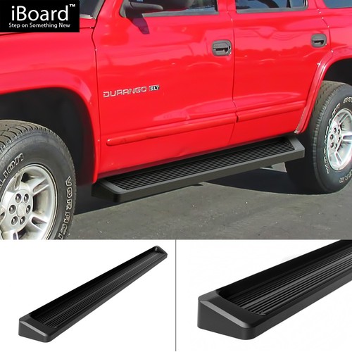 Premium 6" Black iBoard Side Steps Fit 99-00 Dodge Durango Quad Cab | eBay