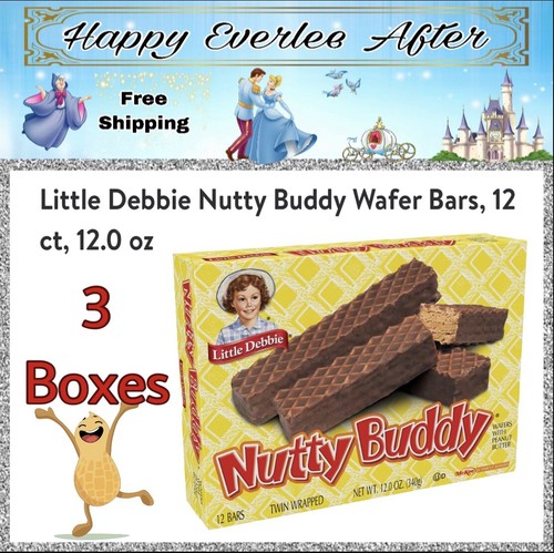 3 Boxes Of Little Debbie Nutty Buddys | eBay