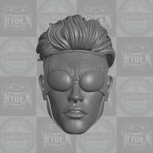 Invincible v3 Mark Grayson custom head for 1:6 1:10 1:12 1:18 action ...