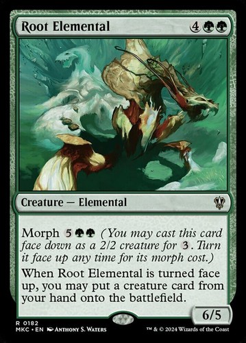 Root Elemental, Commander: Murders at Karlov Manor, Near Mint x 1 MTG ...