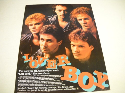 LOVERBOY The More You Get - The More You Want original 1983 Promo ...