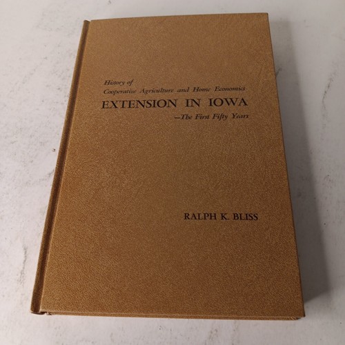 History of Cooperative Agriculture and Home Economics HC (1960) Ralph ...