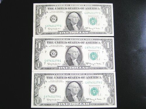 (3) $1 1963 ((A CHICAGO)) FEDERAL RESEVE NOTE CHOICE UNC BU NOTE | eBay