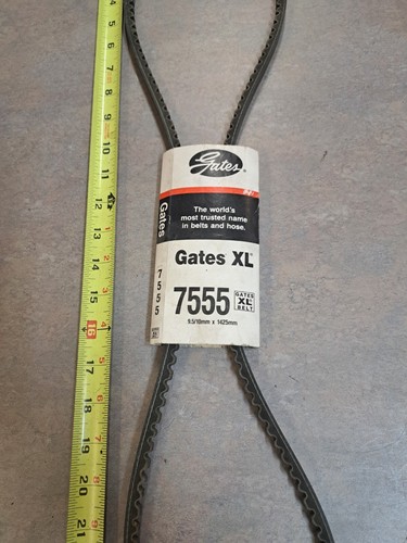 Gates XL 7555 V Belt 9.5/10mm X 1425mm Free Shipping | eBay