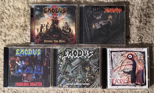 Exodus CD Lot of 5 CDs - See Picture for Titles - Excellent Condition ...