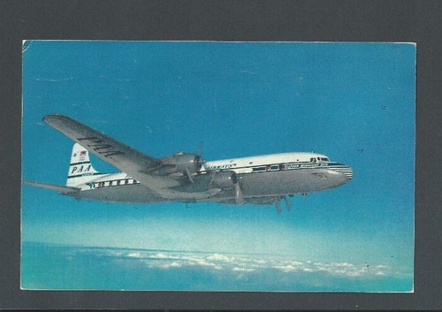 Post Card Dominican Republic Uses Pan Ams Super 6 Clipper To USA | eBay