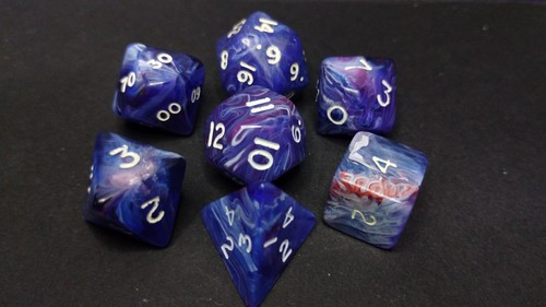 Chessex Rainbow Lapis Oop Dice Set D&D RPG Polyhedral | eBay