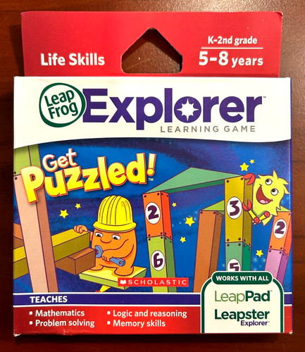 LeapFrog LeapPad Explorer Learning: Get Puzzled!, Leappad 1 2 3 GS XDI ...
