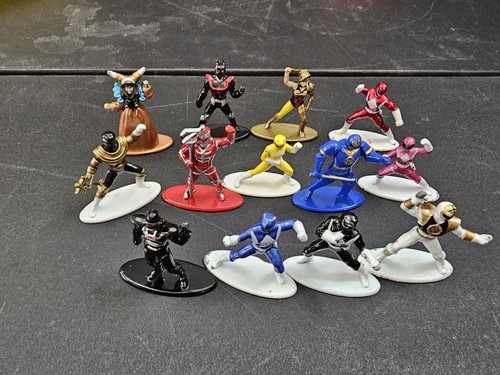 POWER RANGERS 13 NANO METAL MINI FIGS MININIATURE FIGURES JADA TOYS | eBay