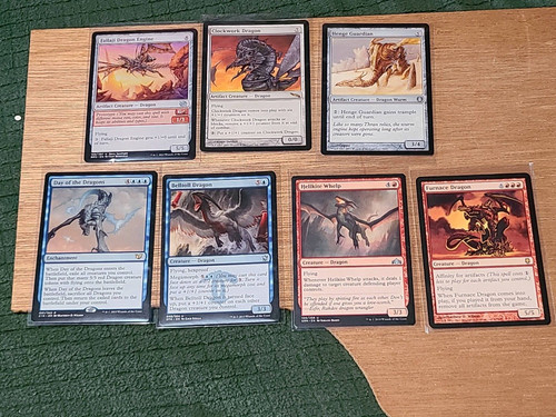 MTG Dragon x7-Furnace Dragon,Day of the Dragons,Clockwork Dragon | eBay
