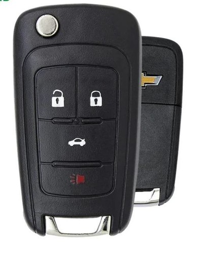 For Chevy GM Replacement Switchblade Flip Key 4 Buttons Remote Fob ...