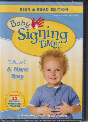 Baby+Signing+Time+Volume+3+a+Day+Sign+Language+for+Kids for sale online ...