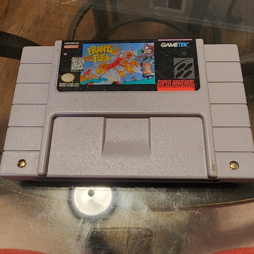 Super Nintendo Frantic Flea Game SNES | eBay