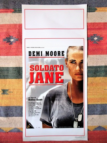 Locandina Originale SOLDATO JANE 1'Ediz.1997 Demi Moore RIDLEY SCOTT ...