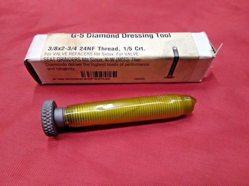 GOODSON G-5 DIAMOND FOR VALVE SEAT GRINDER GRINDING STONE DRESSER | eBay