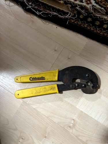 CABLEMATIC # CR 470 Cable Crimper Pliers, Ripley Company, CATV Crimp ...