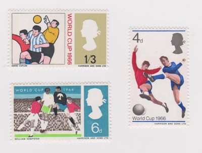 1966 World Cup Stamps in Great Britain Commemorative Stamps (1960s) for ...