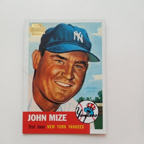 2001 Topps Archives #105 John Mize | eBay