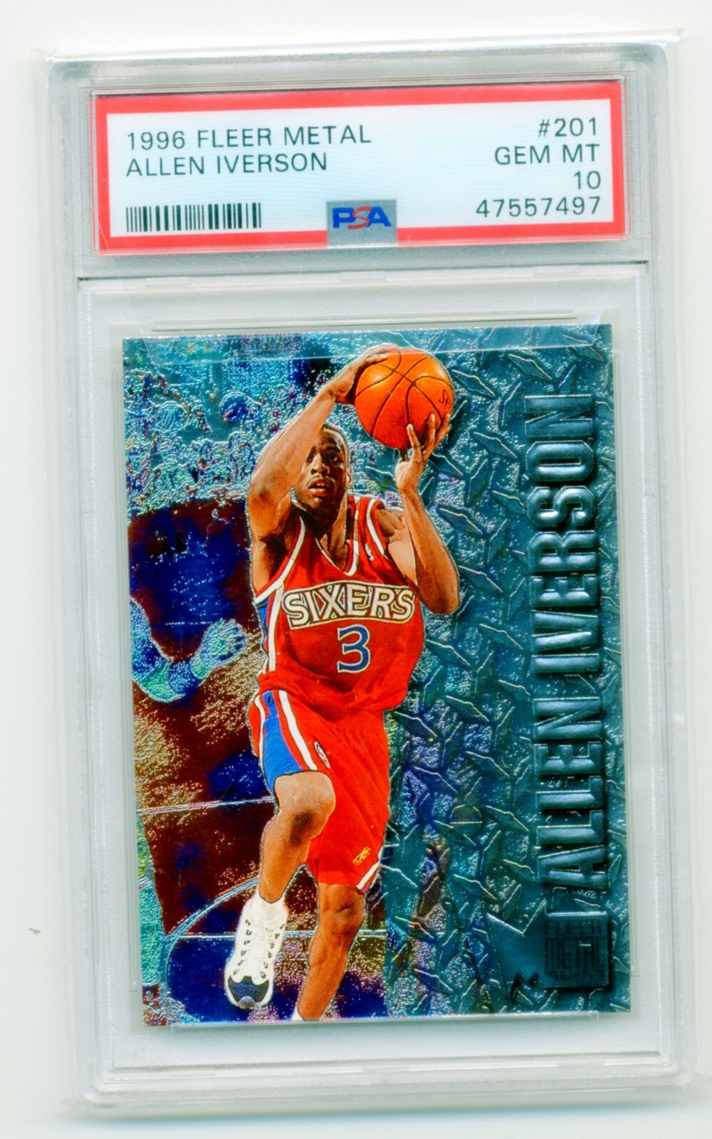 Allen Iverson 1996 Metal #201 Base Price Guide - Sports Card Investor