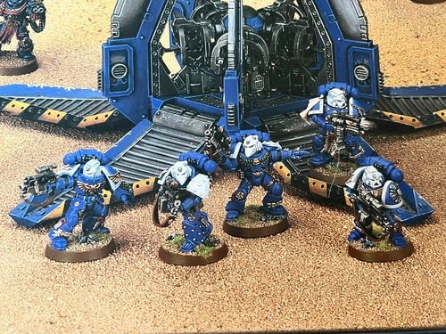 Warhammer 40K Space Marine Sternguard Veterans x5 Metal OOP RARE | eBay