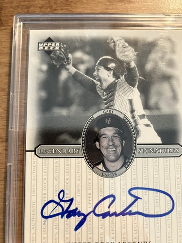 2000 Upper Deck Legendary Signatures Gary Carter Autograph | eBay