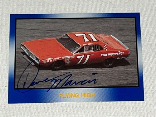 Dave Marcis 1991 MASTERS OF RACING VINTAGE NASCAR "FLYING HIGH" #71 ...