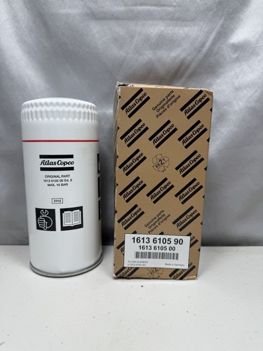 Genuine Atlas Copco 1613610590 Oil Filter 1614610500 OEM | eBay