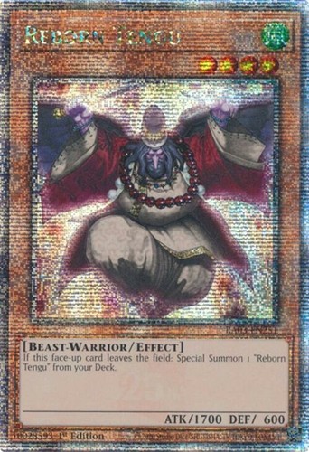 Yugioh! Reborn Tengu - RA03-EN251 - Quarter Century Secret Rare - 1st ...