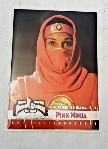 Mighty Morphin Power Rangers: The Movie 1995 Fleer Ultra #83 Pink Ninja ...