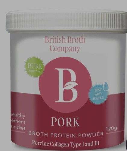 BRITISH BROTH COMPANY PORK BONE PROTEIN POWDER 120G | eBay UK