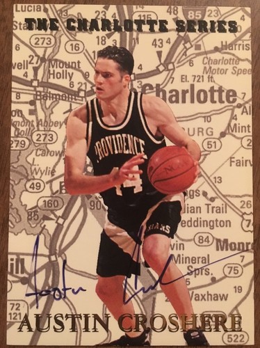 Austin Croshere Providence Basketball Genuine Article Autograph Rookie ...