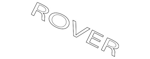 Genuine Land-Rover Hood Emblem LR167710 | eBay